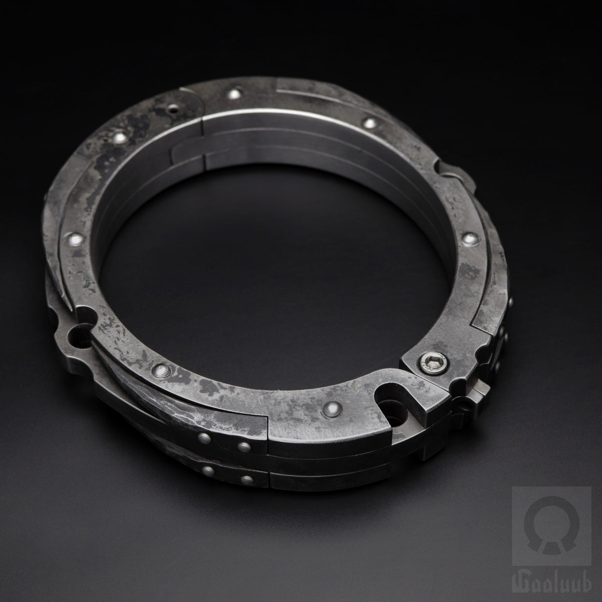 BDSM metal collar / neck shackle | Gaaluub